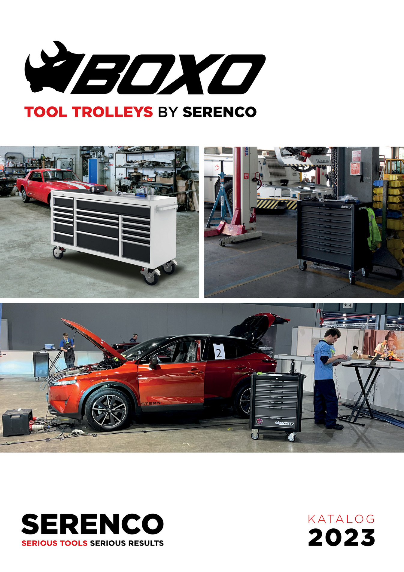 Serenco Nederland - BOXO Tool Trolleys brochure 2023 DE - Page 1