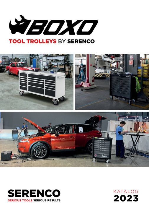 Serenco Nederland - BOXO Tool Trolleys brochure 2023 DE - Page 1