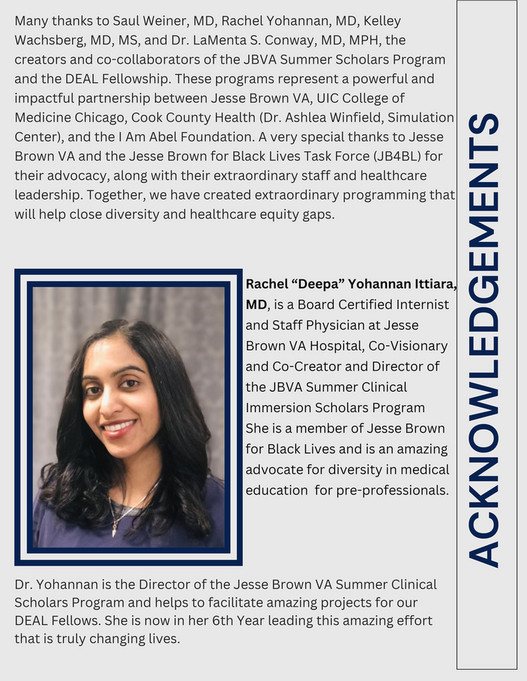 I Am Abel Foundation - JESSE BROWN VA SUMMER CLINICAL SCHOLARS PROGRAM ...