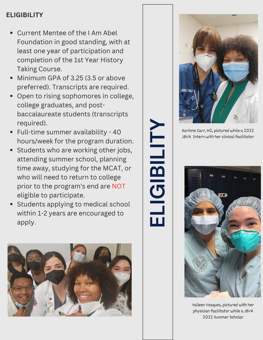 I Am Abel Foundation - JESSE BROWN VA SUMMER CLINICAL SCHOLARS PROGRAM ...