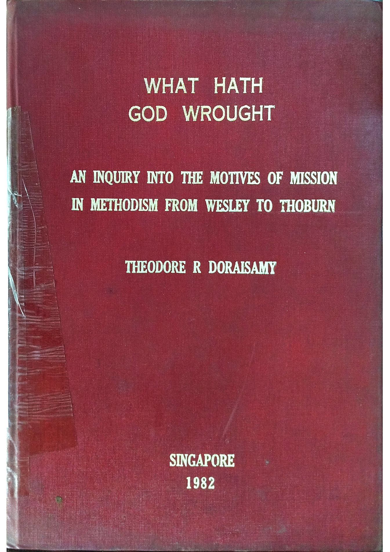 All - Theodore R Doraisamy D Th. 1982 - Page 1