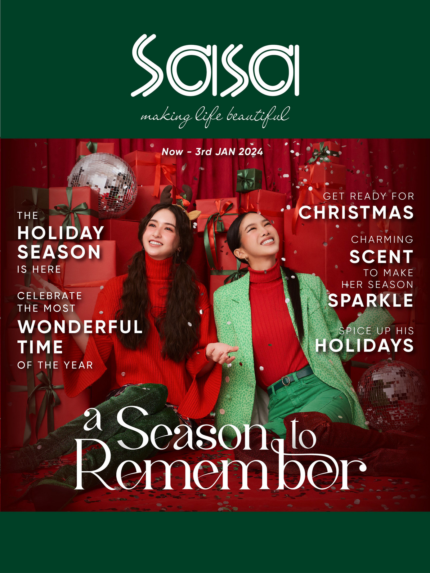 Sa Sa - SG : A Season To Remember Booklet - Page 1