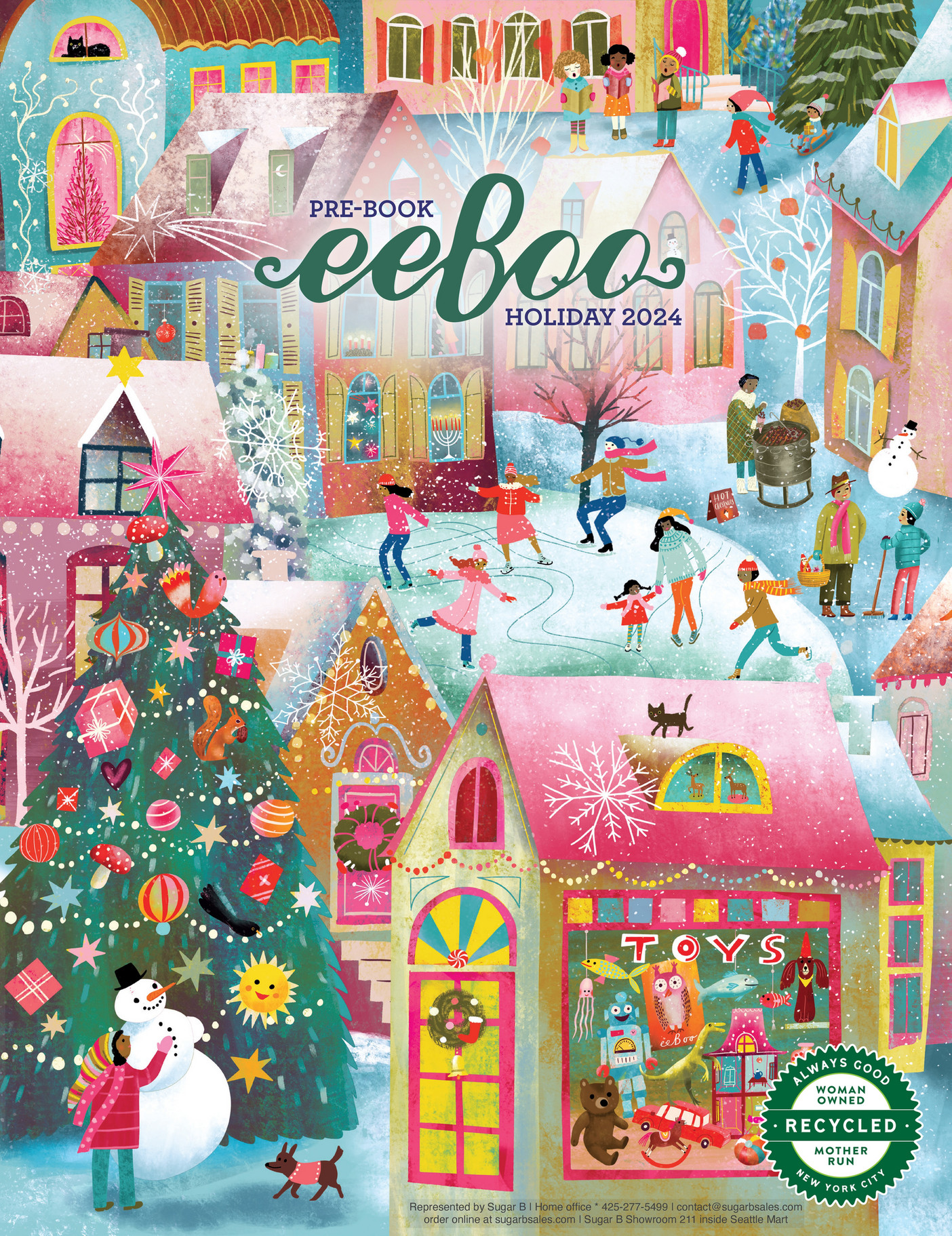 Sugar B Brand Partners - eeBoo Holiday 2024 Pre-Book - Represented by Sugar B - Page 4-5