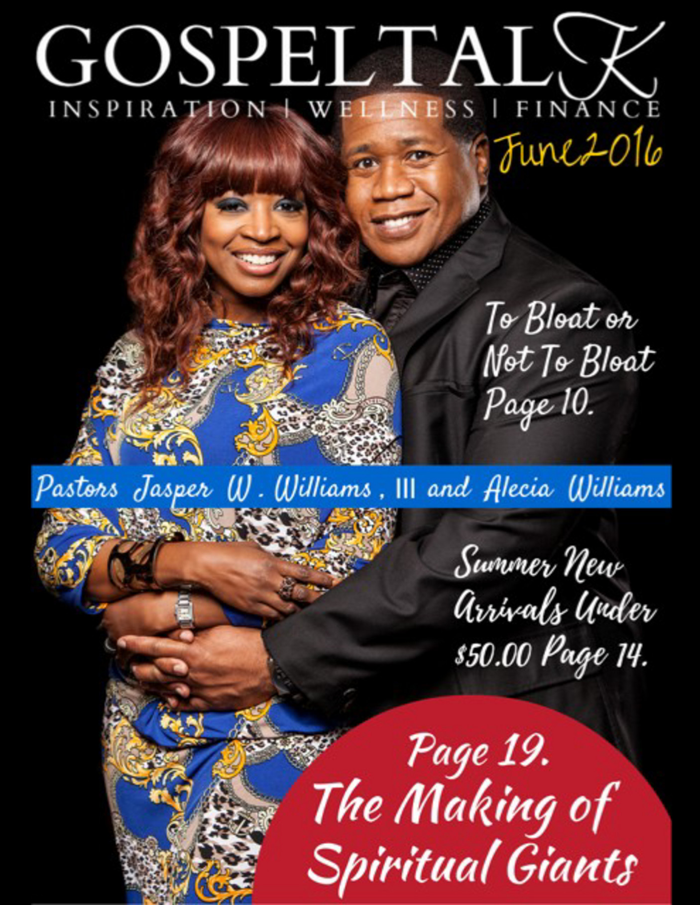 Gospel Talk Magazine - Gospel Talk JUNE 2016 - Page 1 - Created with ...