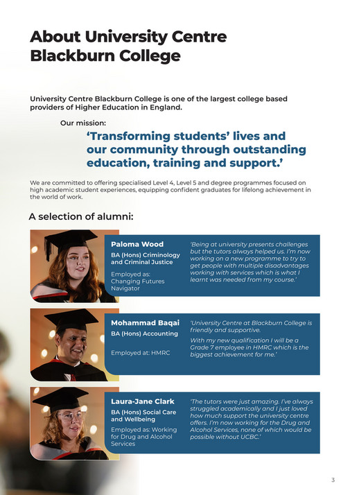 Blackburn College - Access and Participation Plan - 2025-2029 - Page 2 ...