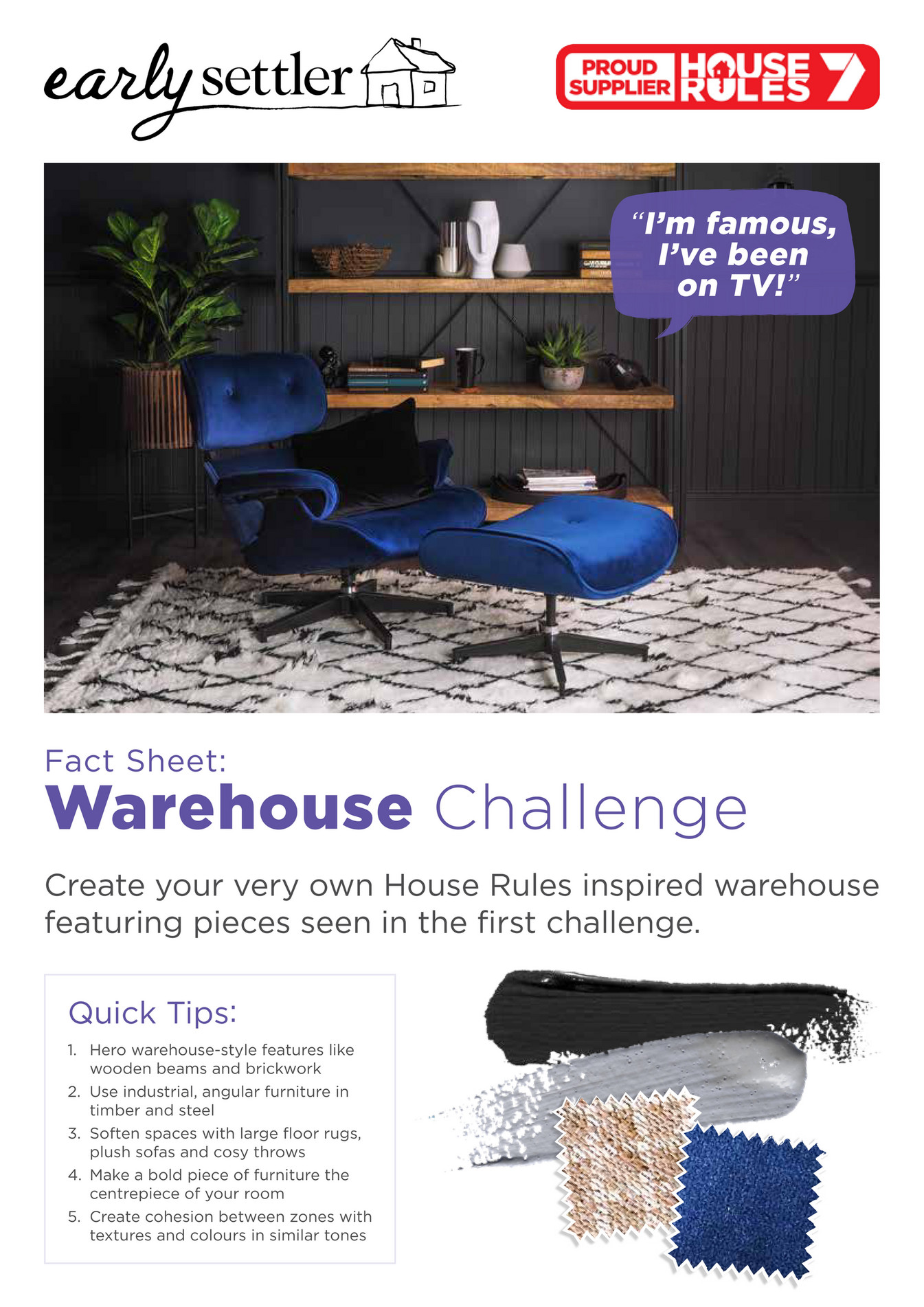 Early Settler - House Rules Fact Sheet_Warehouse - Page 2