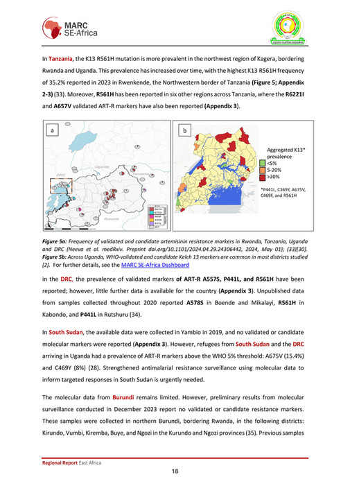 My publications - Antimalarial drug resistance profile for the East ...