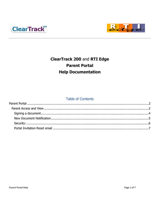 Saranac Central School District - ClearTrack Parent Portal Directions ...
