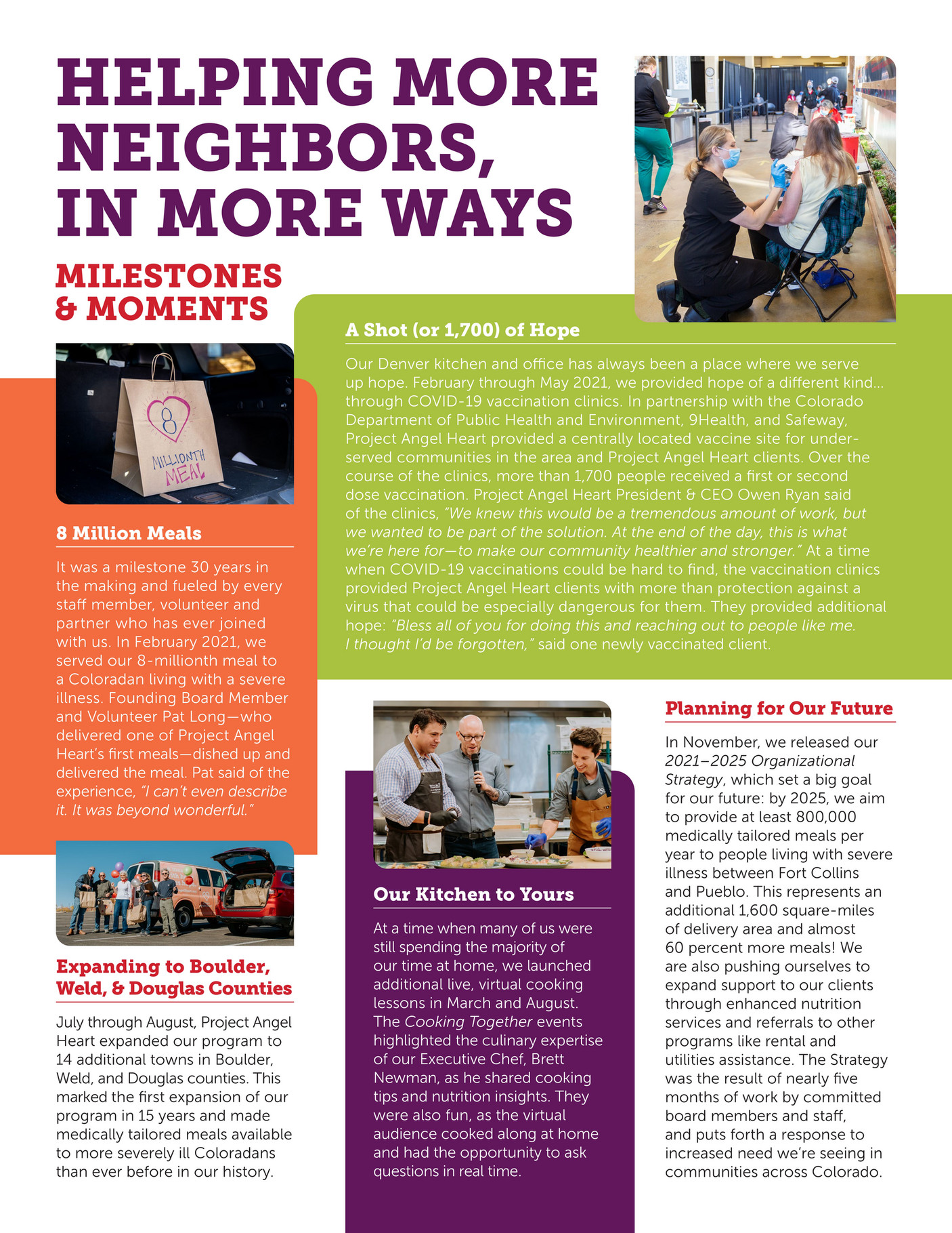 Project Angel Heart - 2021 Annual Report - Page 1 - Created with ...