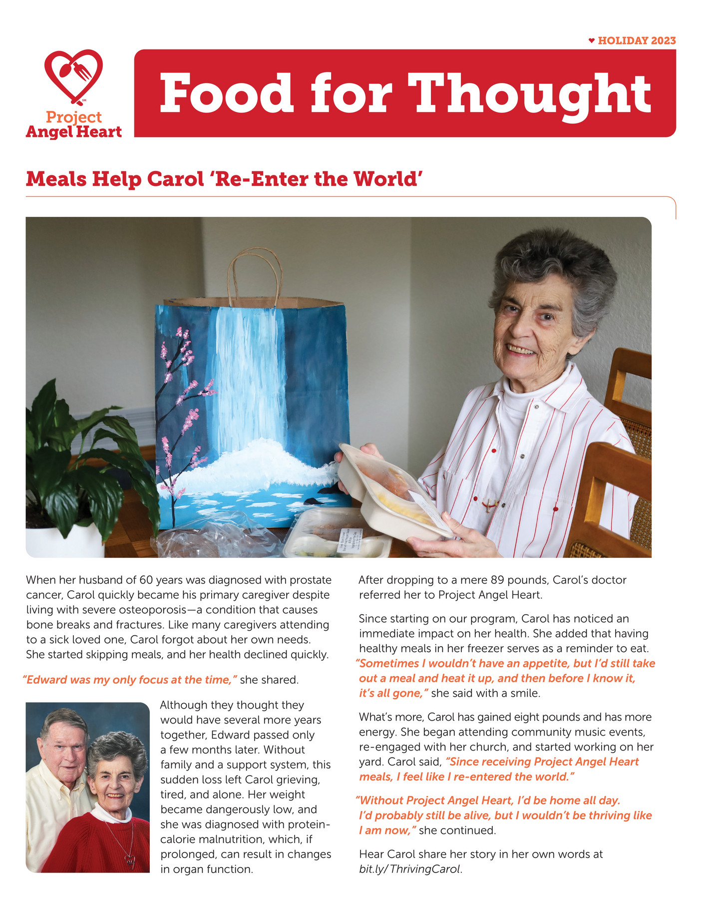 Project Angel Heart - Project Angel Heart 2023 Holiday Newsletter ...