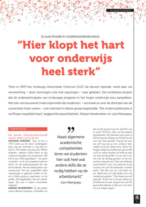 Universiteit Hasselt - Magazine-2023-juli - Pagina 1