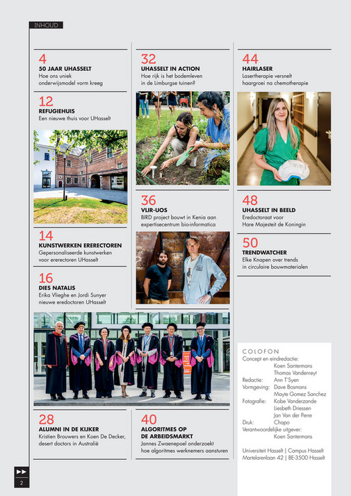 Universiteit Hasselt - Magazine-2023-juli - Pagina 1