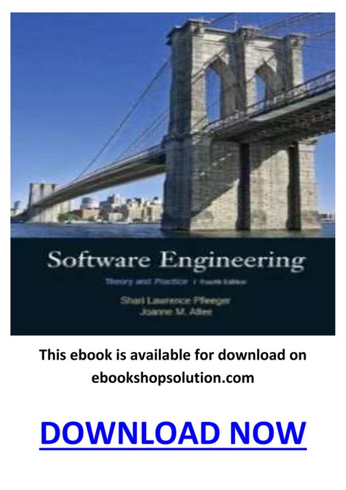 software engineering theory and practice 4th edition pdf - Page 1