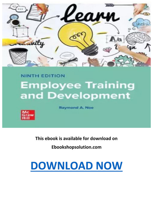 Employee Training and Development 9th Edition PDF - Page 1