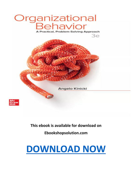 ebookshopsolution - Organizational Behavior A Practical, Problem ...