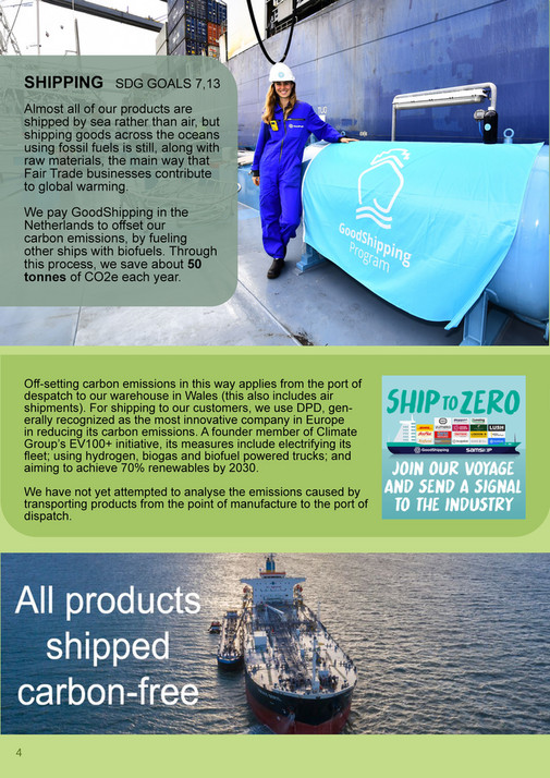 Shared Earth - Shared Earth Sustainability Report April 2025 - Page 4-5