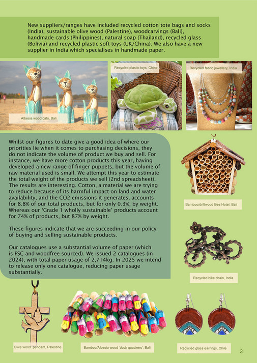 Shared Earth - Shared Earth Sustainability Report April 2025 - Page 2-3