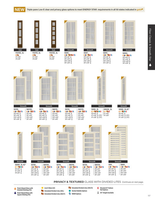 2025 Therma-Tru Full Line Catalog - Page 118-119