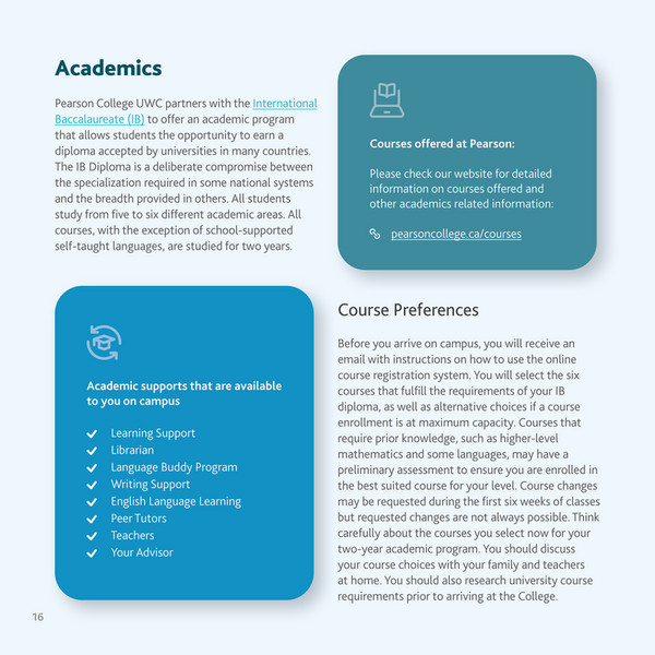 Pearson College UWC - Student Handbook 2021-2022 - Page 16-17 - Created ...