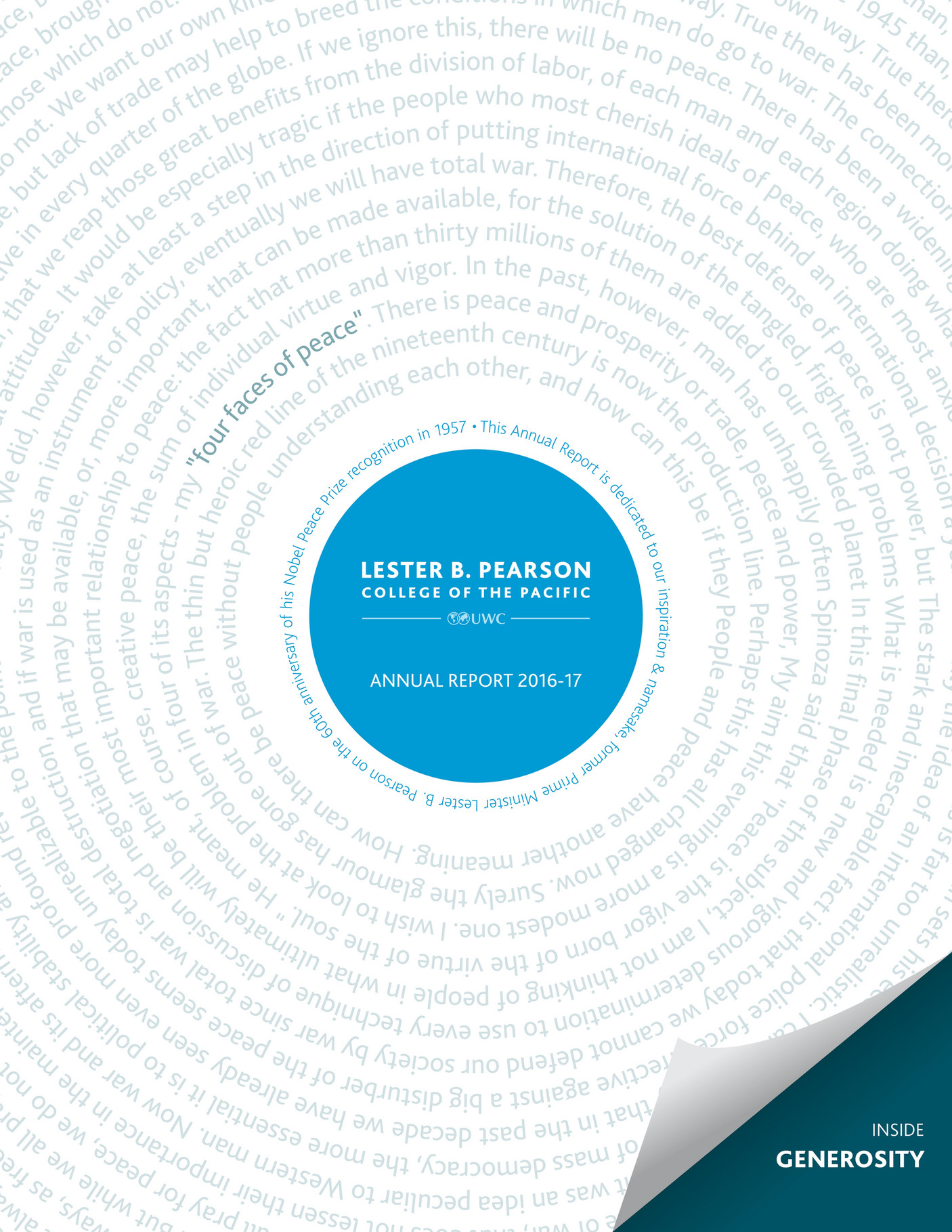 Pearson College UWC - Annual Report 2016-17_Recognition v2 - Page 18-19 ... Pearson College UWC - Annual Report 2016-17_Recognition v2 - Page 18-19 ...
