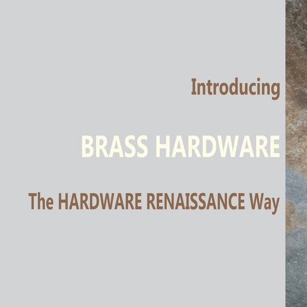 Hardware Renaissance - BRASS - Lookbook - Page 2-3