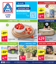 Folder Aldi - Promotion de la semaine 16
