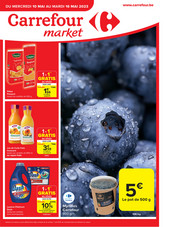 Folder Carrefour Market du 10/05/2023 au 16/05/2023 - Promotion de la semaine 19