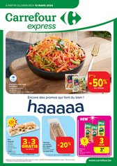 Folder Carrefour Market - Promotion de la semaine carrefour express