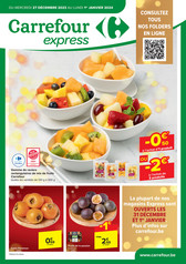 Folder Carrefour Market - Promotion de la semaine 52