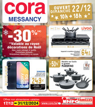Folder Cora - les offres non alimentaire cora Messancy 17-12