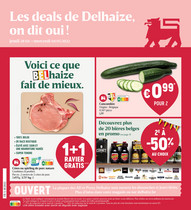 Folder Delhaize - Promotions de la semaine 18