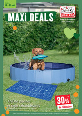 Folder Maxi Zoo - Promotions de la semaine 33