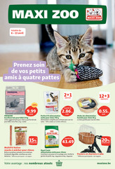 Folder Maxi Zoo - Promotions de la semaine 11